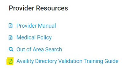 February Provider Manual Update - Blue Cross Blue Shield of Wyoming